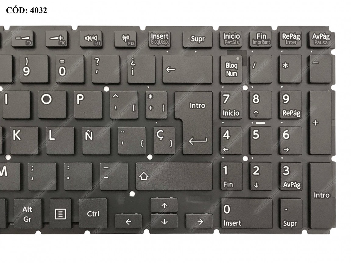 TECLADO LENOVO IDEAPAD U450 U450A U450P E45 E45S SERIES 25-009343 BK SP ...