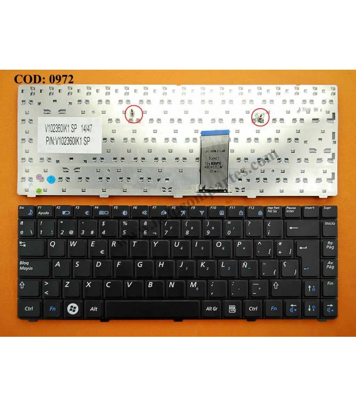 TECLADO SAMSUNG R418 R420 R423 R425 R428 R429 R430 R439 SERIES SIN ...
