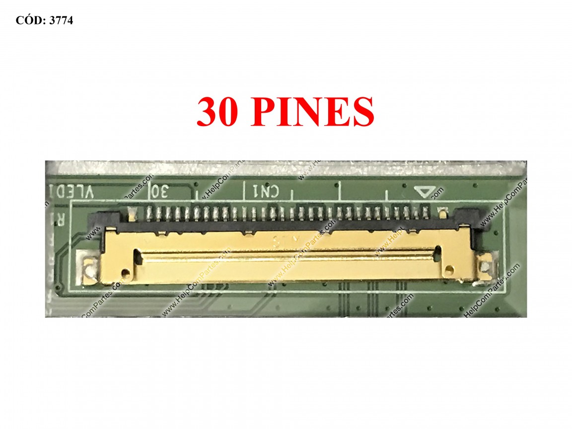 DISPLAY 15.6" 30PIN WLED SLIM FHD (1920x1080) NARROW MATTE 60Hz IPS N ...