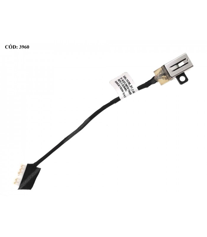 DC JACK POWER DELL INSP. 3584 3585 3781 15 3583 17 3793 3593 3480 5493 ...
