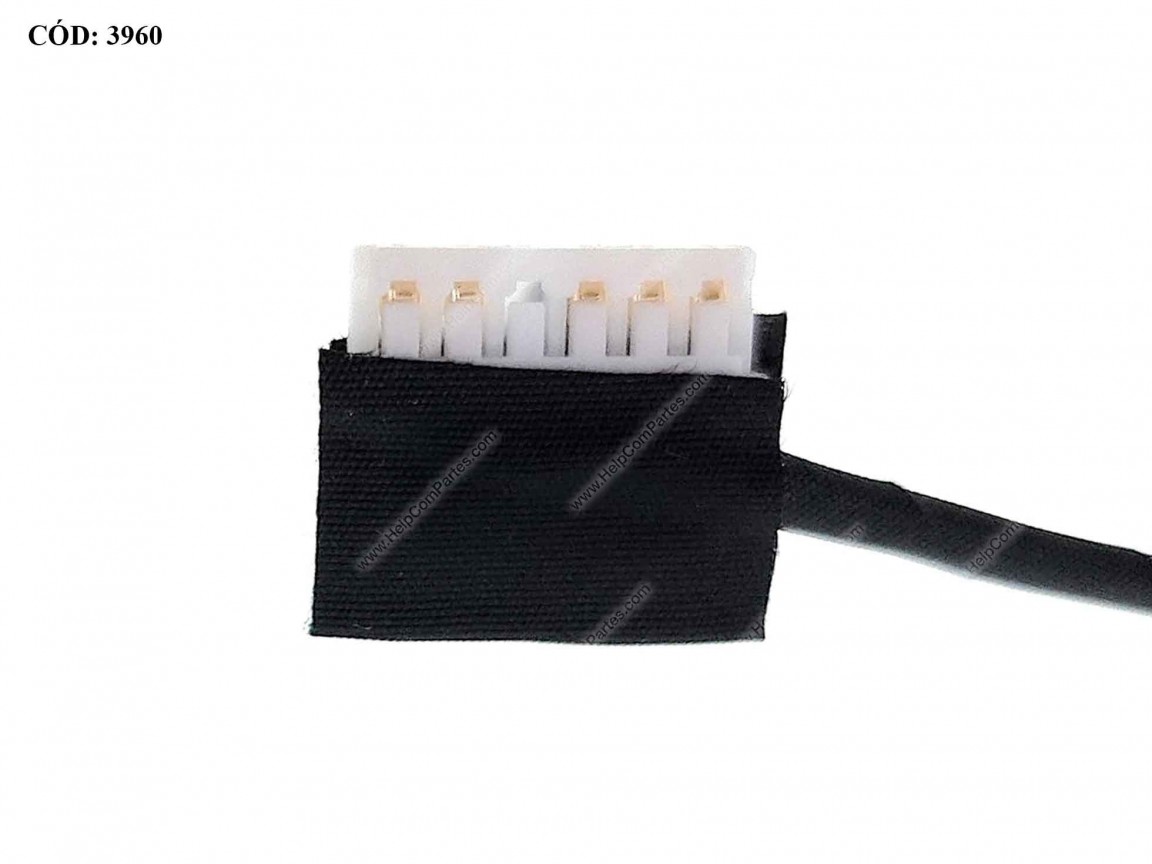 DC JACK POWER DELL INSP. 3584 3585 3781 15 3583 17 3793 3593 3480 5493 ...